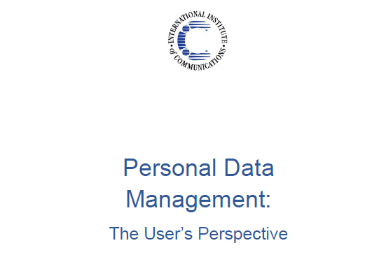 Personal Data Management: the User's Perspective - International ...