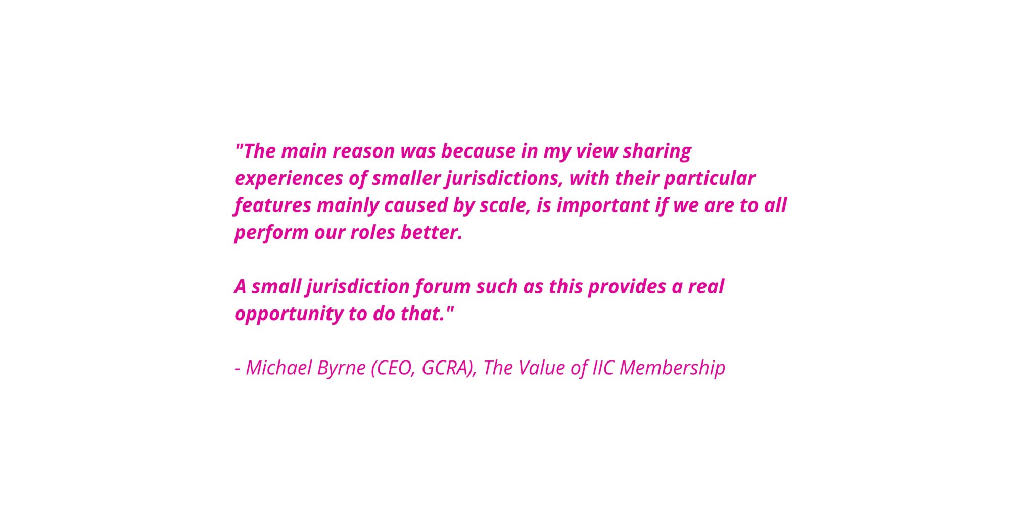 International Institute of Communications - Insight | Exchange | Impact